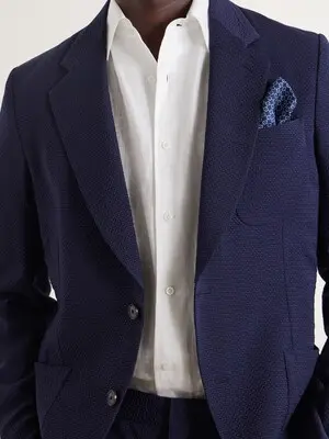 Paul Smith Wool-blend Seersucker Suit Jacket