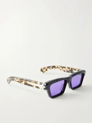 JACQUES MARIE MAGE Haider Ackermann Melchior Square-frame Acetate Sunglasses