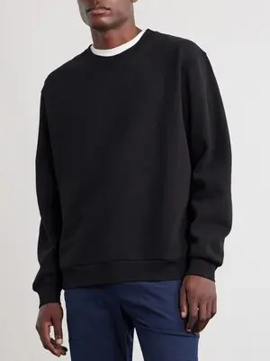 Lululemon Steady State Crew Cotton-blend Jersey Sweatshirt