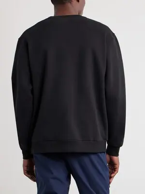 Lululemon Steady State Crew Cotton-blend Jersey Sweatshirt