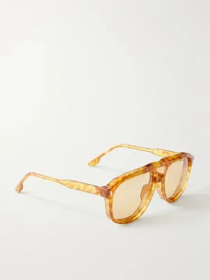 JACQUES MARIE MAGE Leonard Aviator-style Acetate Sunglasses
