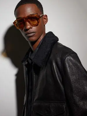 JACQUES MARIE MAGE Leonard Aviator-style Acetate Sunglasses
