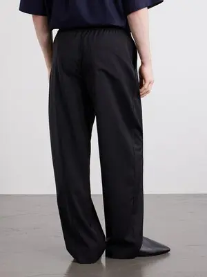 Loewe Straight-leg Wool Drawstring Trousers