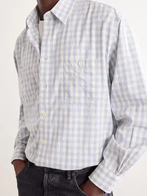 FRIZMWORKS Checked Cotton Shirt