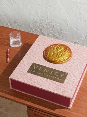Assouline Venice: La Serenissima Pigne Edition Hardcover Book - Blush