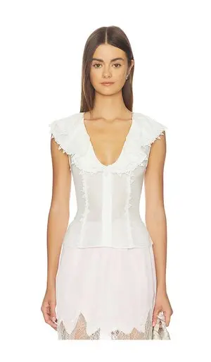 Retrofete Myrth Top - White
