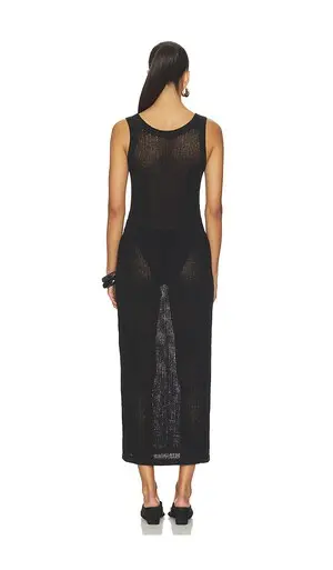Lna Tyler Open Knit Tank Dress