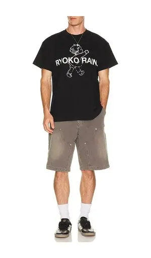 RYOKO RAIN Butterfly Garden Tee
