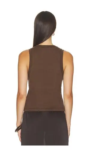 Renggli V-neck Tank In Brown
