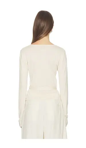 SNDYS. Nikola Wrap Top