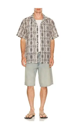 Oas Zefi Cuba Shirt In Brown