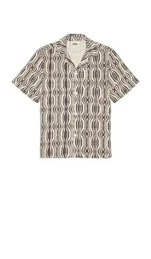 Oas Zefi Cuba Shirt In Brown