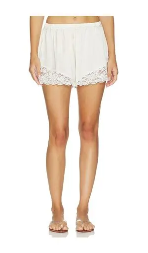 Free People X Intimately Fp Meet Me In The Middle Tap Short - Eggshell Combo