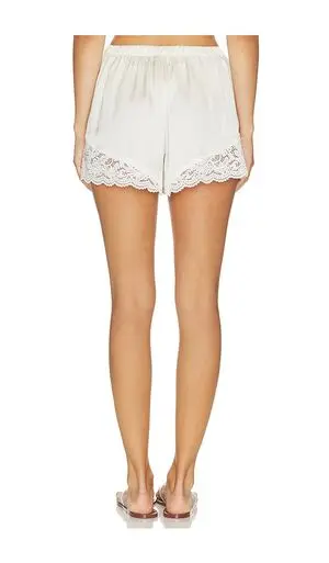Free People X Intimately Fp Meet Me In The Middle Tap Short - Eggshell Combo
