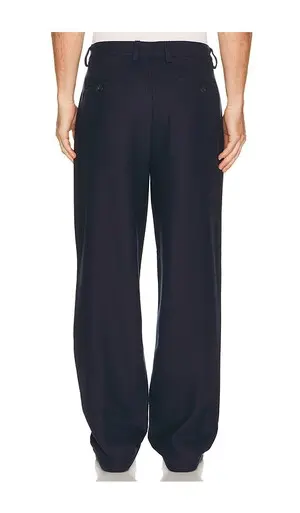 POP TRADING COMPANY Wool Hewitt Suit Pants In Blue