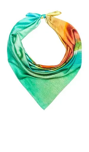 DONDE ESTEBAN Formentera Silk Head Scarf
