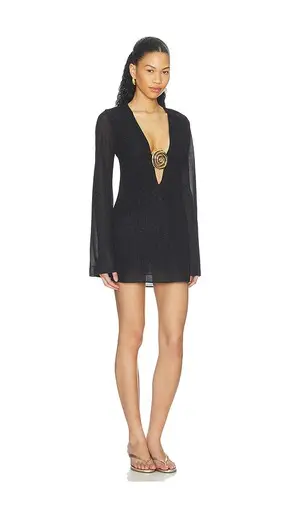 Oseree Lumiere Spiral Kaftan Dress