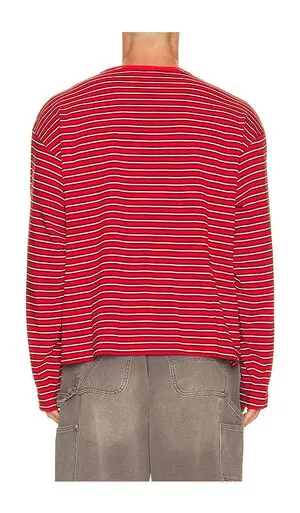 DRMERS CLUB Striped Long Sleeve Tee
