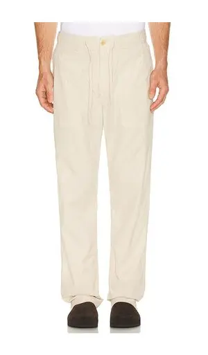 Faherty Brand Dune Utility Pant In Grey - Stone