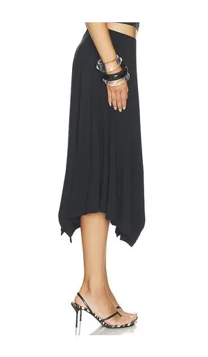 GUIZIO Handkerchief Hem Skirt