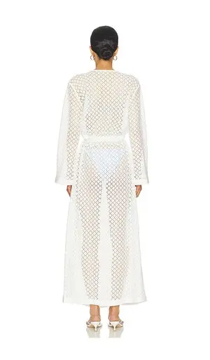 Seafolly Gathered Lace Cover Up