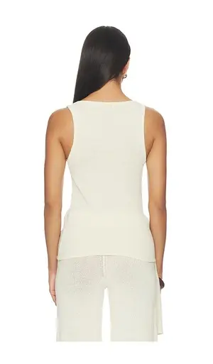 L'academie Lilyann Drape Tank
