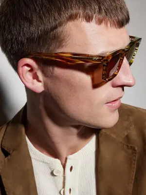 Dita Monolix Square Frame Sunglasses