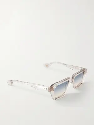 Dita Detron Square-frame Acetate Sunglasses
