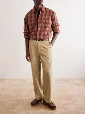 FRIZMWORKS Checked Cotton Shirt