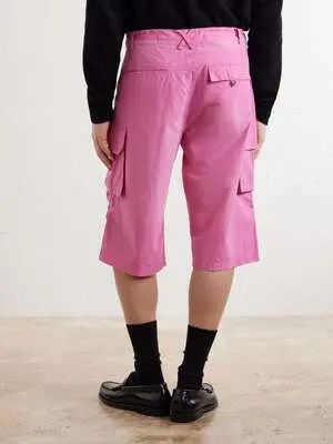 424 Straight-leg Cotton-poplin Cargo Shorts