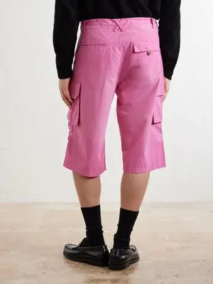 424 Straight-leg Cotton-poplin Cargo Shorts