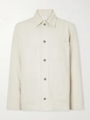 A.p.c. Cotton-twill Overshirt - Neutrals