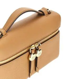Tory Burch Romy Slim Grained Leather Bag - Beige
