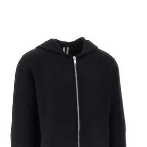 Rick Owens Knitted Full-zip Hoodie An
