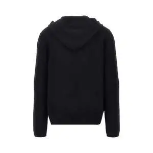 Rick Owens Knitted Full-zip Hoodie An