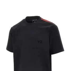 Y3 Gradient Tripe Overized T-hirt