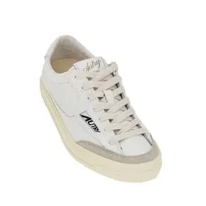 AUTRY Windscape Low Leather Sneakers - White