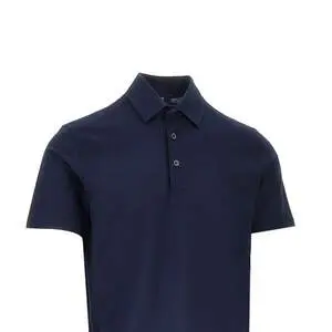 Herno Crepe Voile Jersey Polo Shirt