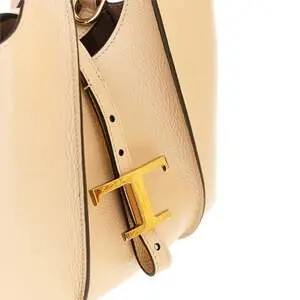 TOD'S Mini T Timeless Shopping Bag - Beige