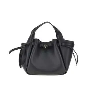 Tory Burch Romy Grained Leather Bag - Black