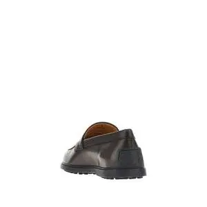 TOD'S Leather Loafers With Gommini Sole