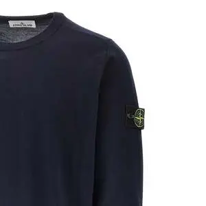 Stone Island Virgin Wool Crewneck Weater
