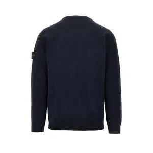 Stone Island Virgin Wool Crewneck Weater
