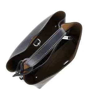 TOD'S Grained Leather Micro Shopping Bag