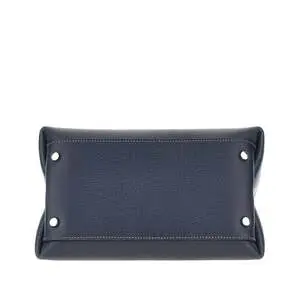 TOD'S Grained Leather Micro Shopping Bag