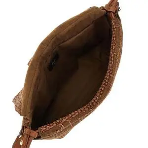 Fendi Embroidered Raffia Medium Mamma Baguette Bag