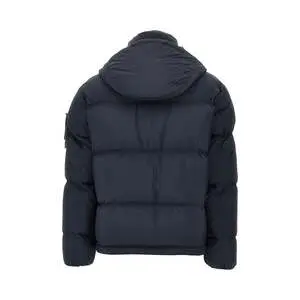 Stone Island Matt Ripstop Cordura Down Jacket - Blue