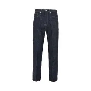 Auralee Hard Twist Denim Pants - Blue