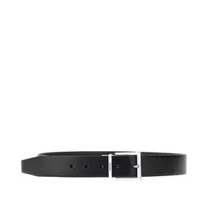 Prada Reversible Leather Belt - Black