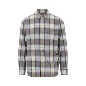 Auralee Check Light Wool Shirt - Multicolor